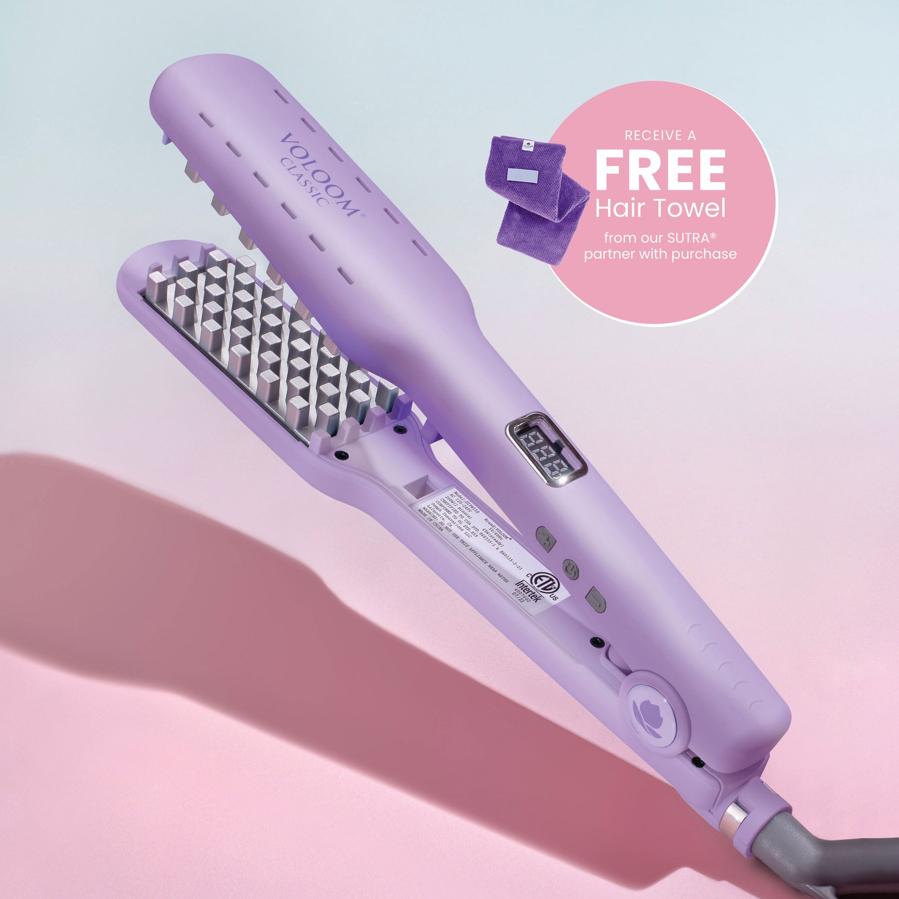 VOLOOM 2.0 Hair Volumizing Iron: 3 Sizes to Customize Your Volume